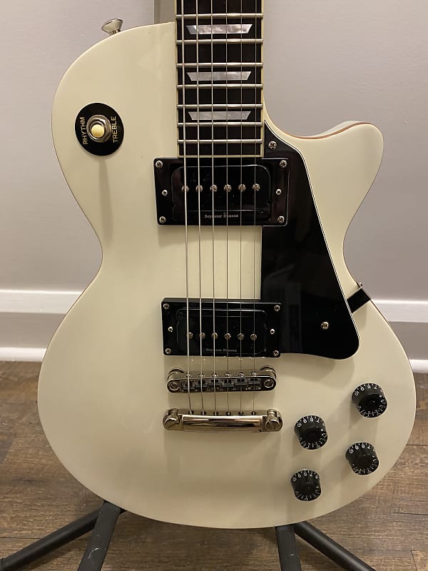 Agile with Duncan P-Rail pickups AL3200 White | Reverb