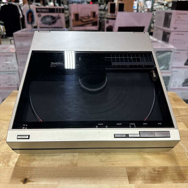 Technics SL-10 Ground Breaking direct-drive Linear turntable | Reverb