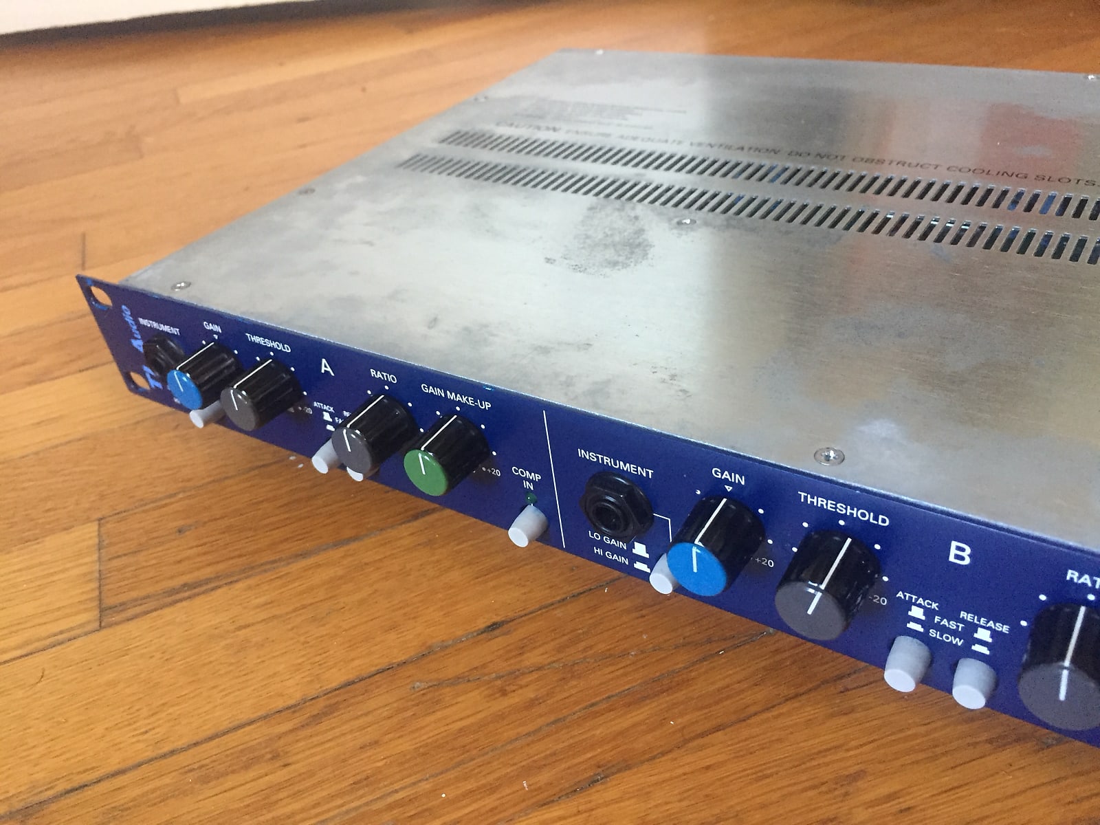 TL Audio C-2021 Indigo Series Dual Valve Compressor | Reverb