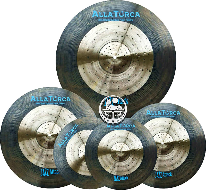 AllaTurca Cymbals Jazz Attack Cymbal Pack Box Set | Reverb UK