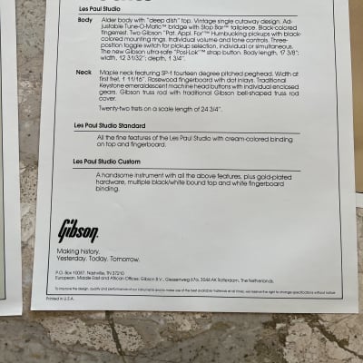 Gibson Price list and ads 70s | Reverb