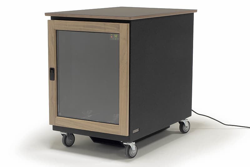 Argosy IsoBox PRO12 | 12RU Sound Isolation Cabinet (Natural | Reverb