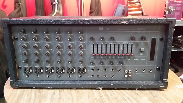 TOA TOA MX-601 Power Mixer Black | Reverb