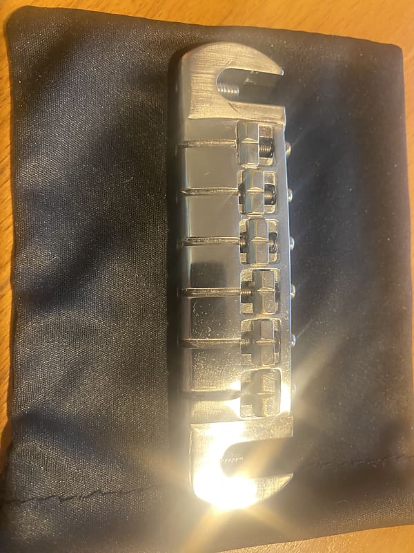 PRS Stoptail Bridge - Wrap Around Polished Aluminum | Reverb