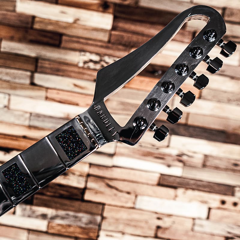 Bolt-On Neck 25.5" - polished - special glitter block inlays | Reverb