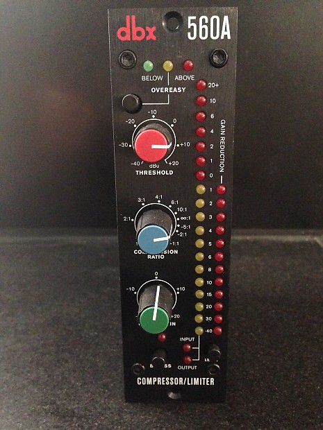 DBX 560A 500 Series Compressor Limiter | Reverb