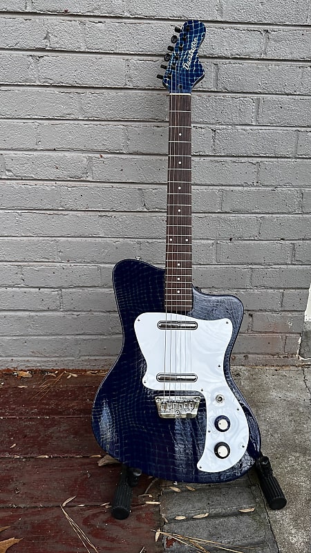 Danelectro 67 Heaven 2015 - Alligator Blue | Reverb