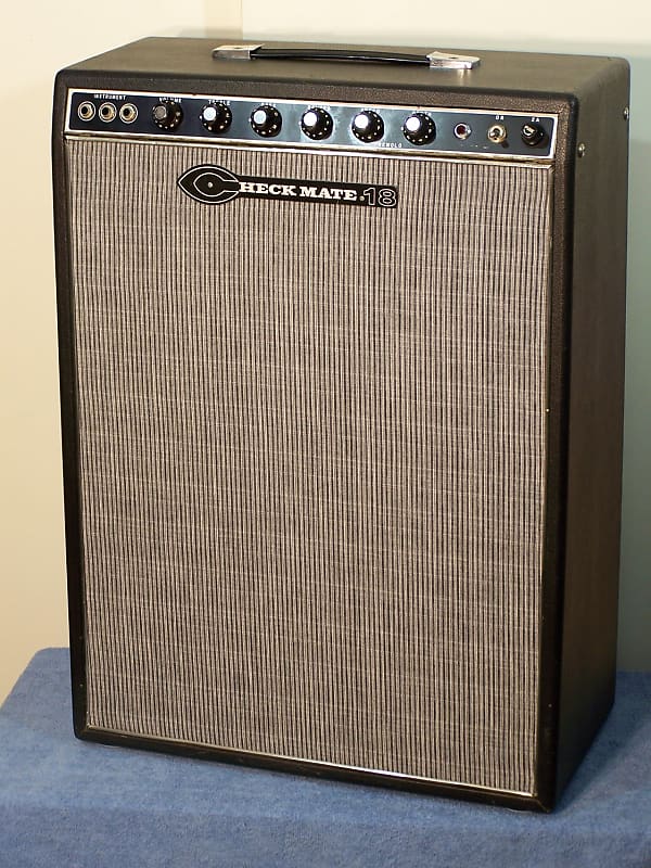 VINTAGE 1960's TEISCO CHECKMATE MODEL 18 TUBE GUITAR | Reverb