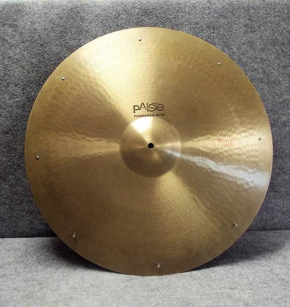 Paiste 602 1973 22 inch Medium Ride Black Label RARE! Sound | Reverb