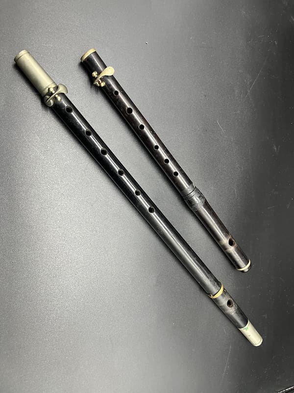 2 Vintage 1 Key Fife Small Flute in Dark Cocuswood with | Reverb