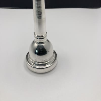 [C] Bach 12C Trombone Mouthpiece Small Shank Silver Plated | Reverb