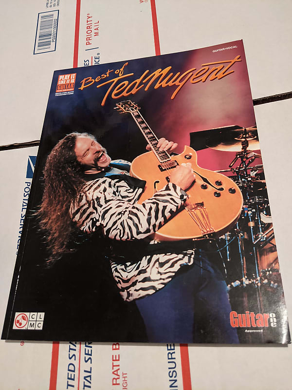Best of Ted Nugent tab book | Reverb