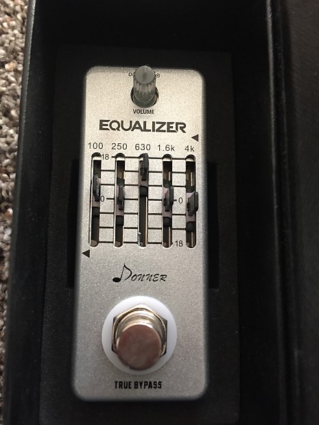Donner Equalizer Pedal 5-band Graphic EQ Guitar Effect Pedal | Reverb