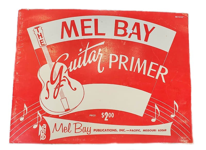 1970 MEL BAY GUITAR PRIMER BOOK | Reverb