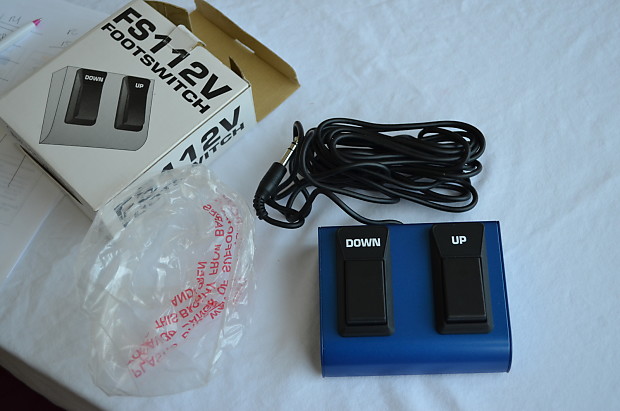 Behringer FS112V Footswitch Blue | Reverb