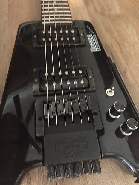 Hohner G2T Steinberger licensed headless guitar with case Hohner G2T Steinberger licensed headless guitar with case