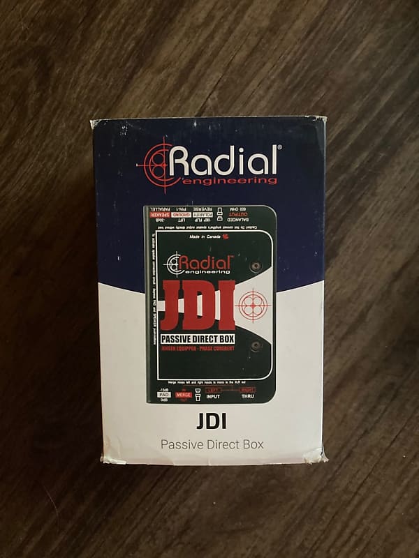 Radial JDI Passive Direct Box 2022 | Reverb