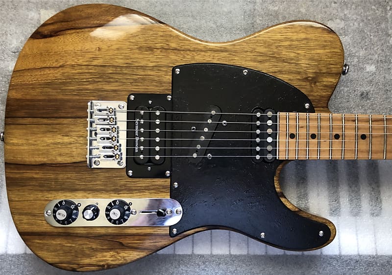 Korina/Roasted Maple Custom telecaster, MODS!! | Reverb