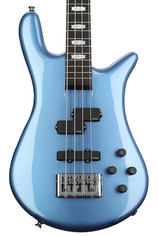 Spector Euro 4 Classic Bass Guitar - Metallic Blue Gloss | Reverb