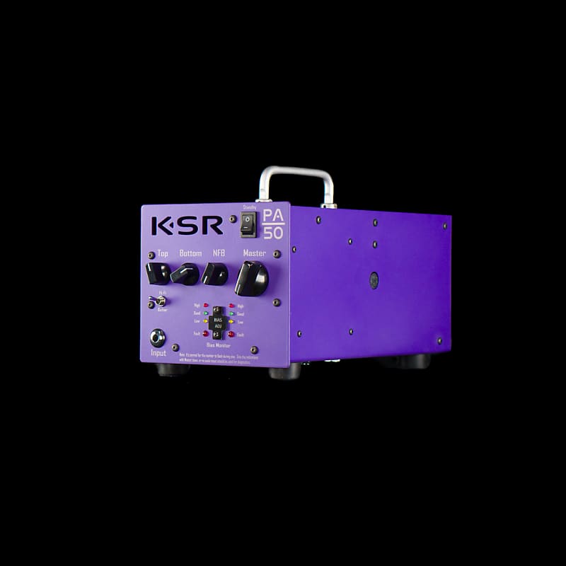 KSR PA50 - Compact Power Amp in Flat Purple | Reverb