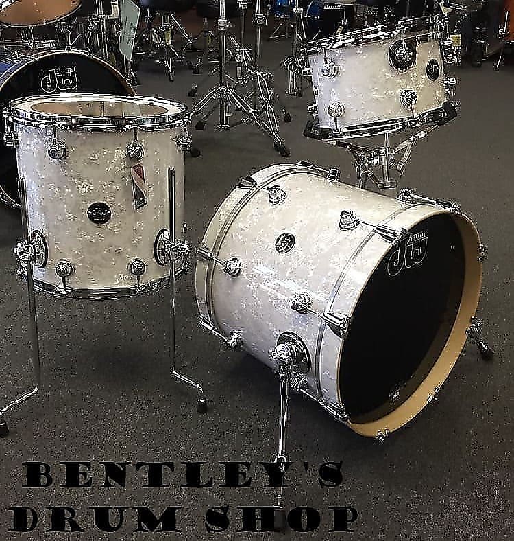 DW Performance Series 12/14/18" Bop Drum Kit Set in White | Reverb