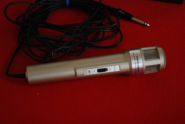 Vintage Realistic Dynamic Reverb microphone - built | Reverb Australia