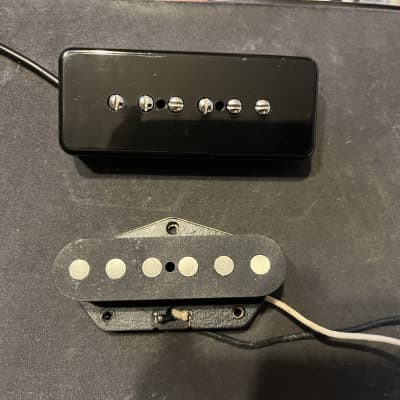 Q Pickups Quarter Pound Hot Tele bridge & Artec P90 neck | Reverb