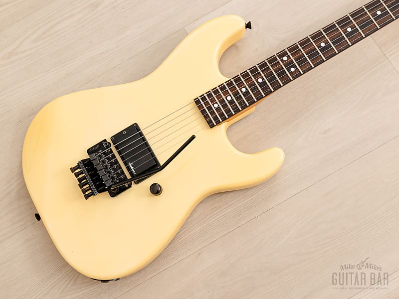 1987 Charvel by Jackson Model 2 Vintage Ivory w/ Floyd | Reverb UK