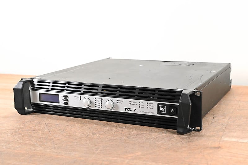 Electro-Voice (EV) TG-7 Tour-Grade Stereo Power Amplifier | Reverb
