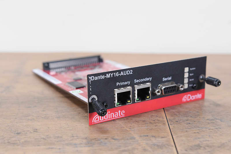 Audinate Dante-MY16-AUD2 16-Channel Dante Network I/O Card | Reverb