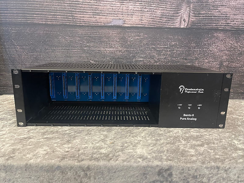 Fredenstein Bento 8 Pure Analog 500 Series Chassis 500 Series | Reverb
