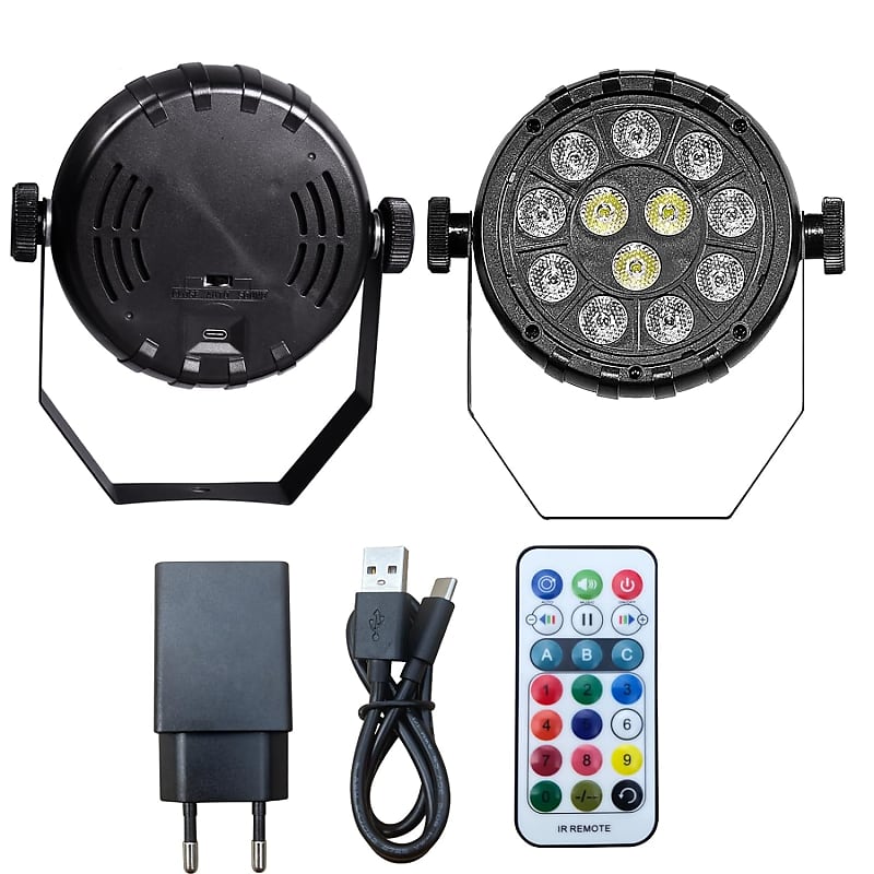 Dj Light, 12 Led Party Par Light Dj Disco Light For Parties | Reverb
