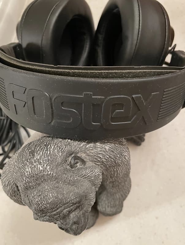 Fostex T40 Professional Studio Headphones-Closed 80's Black | Reverb
