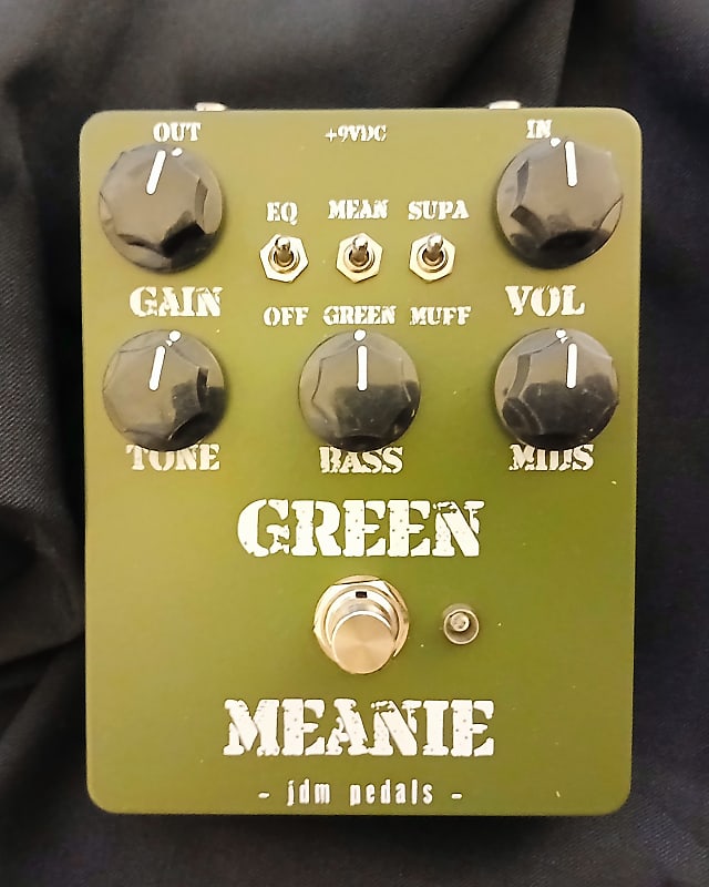JDM "Green Meanie" Purple Ram's Head style Muff with SO. | Reverb