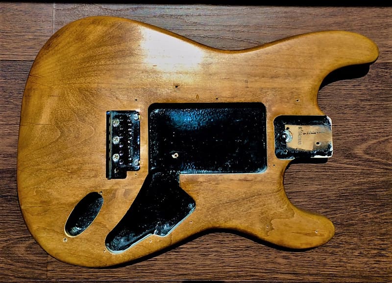 Fender American Stratocaster Body 1983 -1987 Natural | Reverb