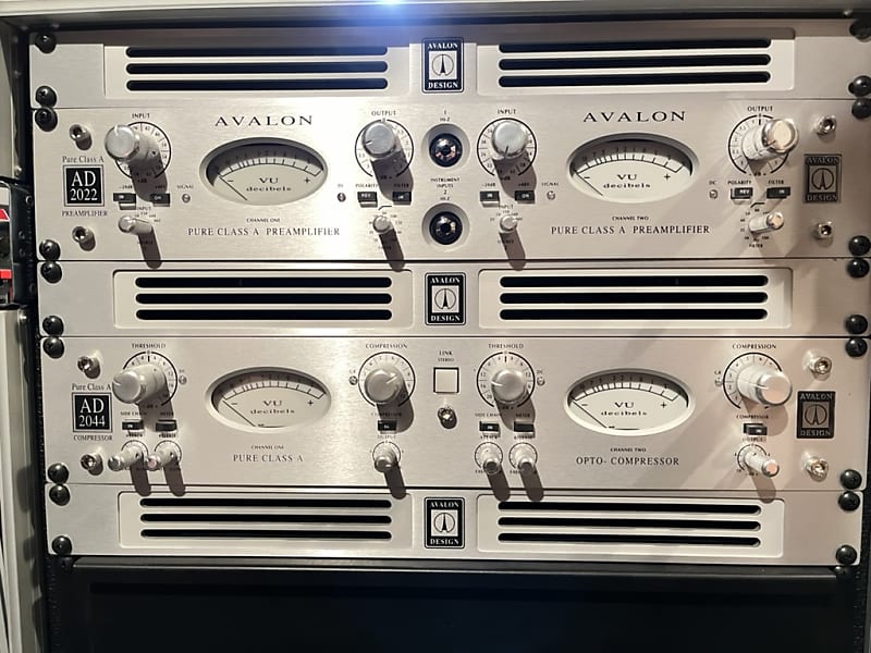 Avalon AD2044 Dual Mono / Stereo Optical Compressor 2010s - | Reverb