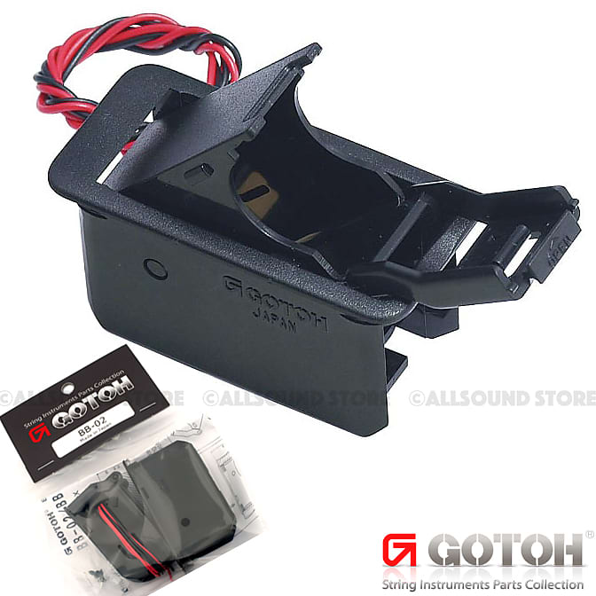 GOTOH BB-02 9 Volt Battery Compartment Box Guitar & Bass - | Reverb UK
