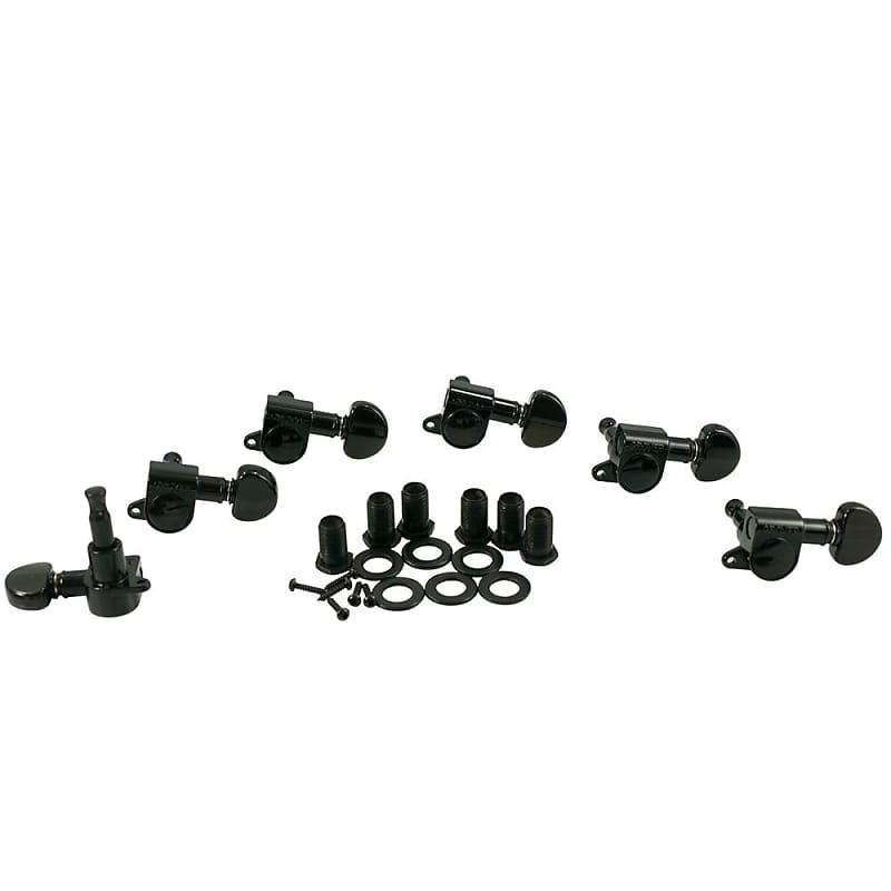 Mini Rotomatic 6 In Line Tuning Machines 14:1 Gear Ratio | Reverb UK