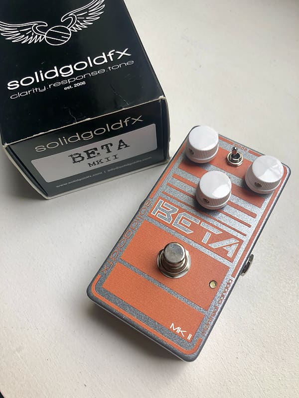 SolidGoldFX Beta MKII Bass Preamp/Overdrive | Reverb