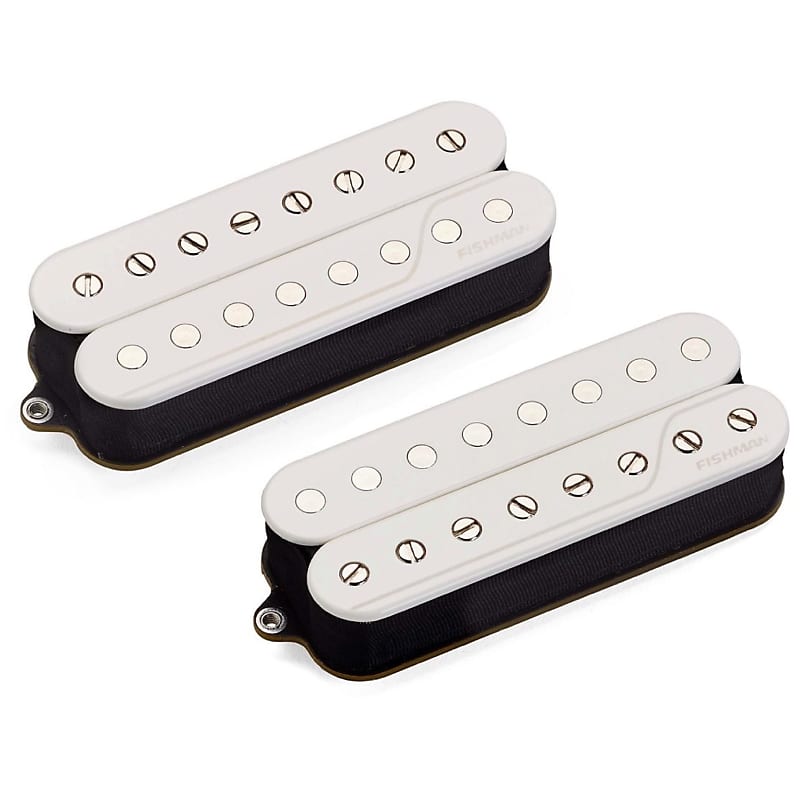 Fishman Fluence Classic Open Core 8-String Pickup Set, White | Reverb