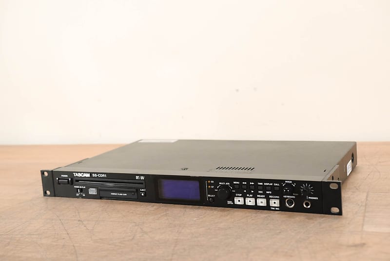 TASCAM SS-CDR1 Rackmount Compact Flash/CD Recorder CG00RCA | Reverb