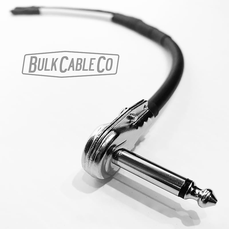 4 FT - Mogami 3082 Combo Amp Speaker Cable - Pancake Right | Reverb