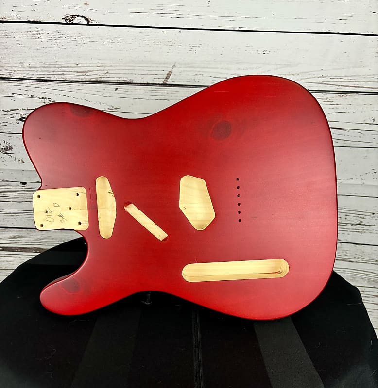 Custom Body Lefty Tele style, nitro, translucent Heritage | Reverb