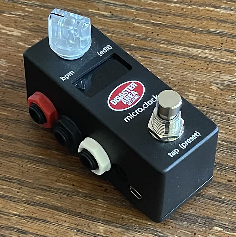 Disaster Area Designs Micro Clock - Black | Reverb