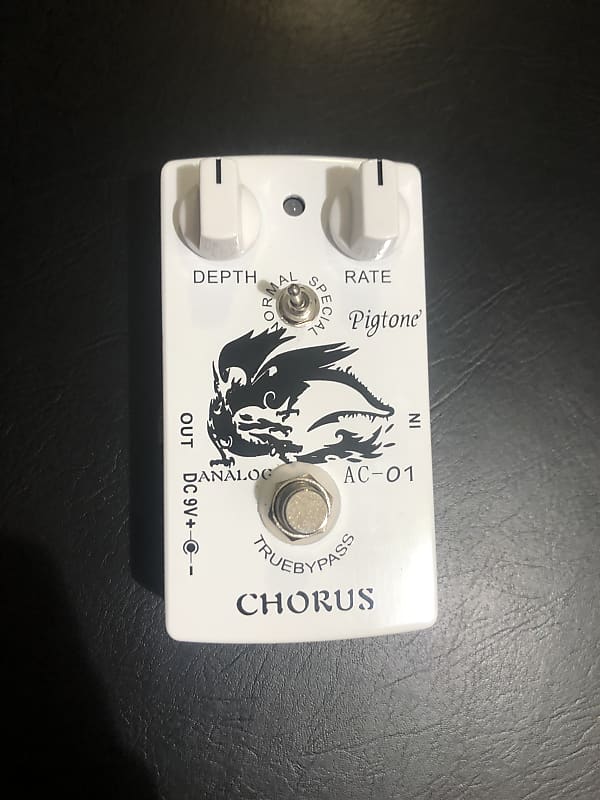 Pigtone PP-25 chorus White and black | Reverb