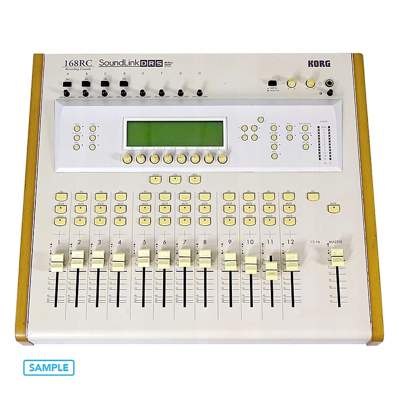 Korg 168RC SoundLink DRS 16-Channel Recording Console Mixer | Reverb