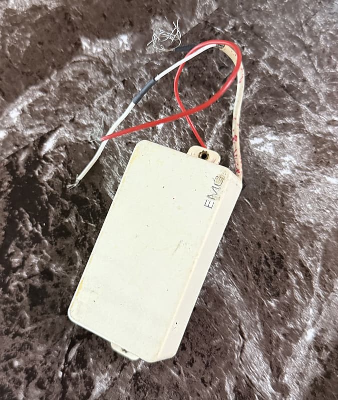 EMG 81 Ivory White BRIDGE Pickup | Reverb