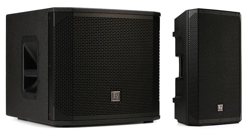 Electro-Voice ELX200-12SP 12 inch Powered Subwoofer Bundle | Reverb
