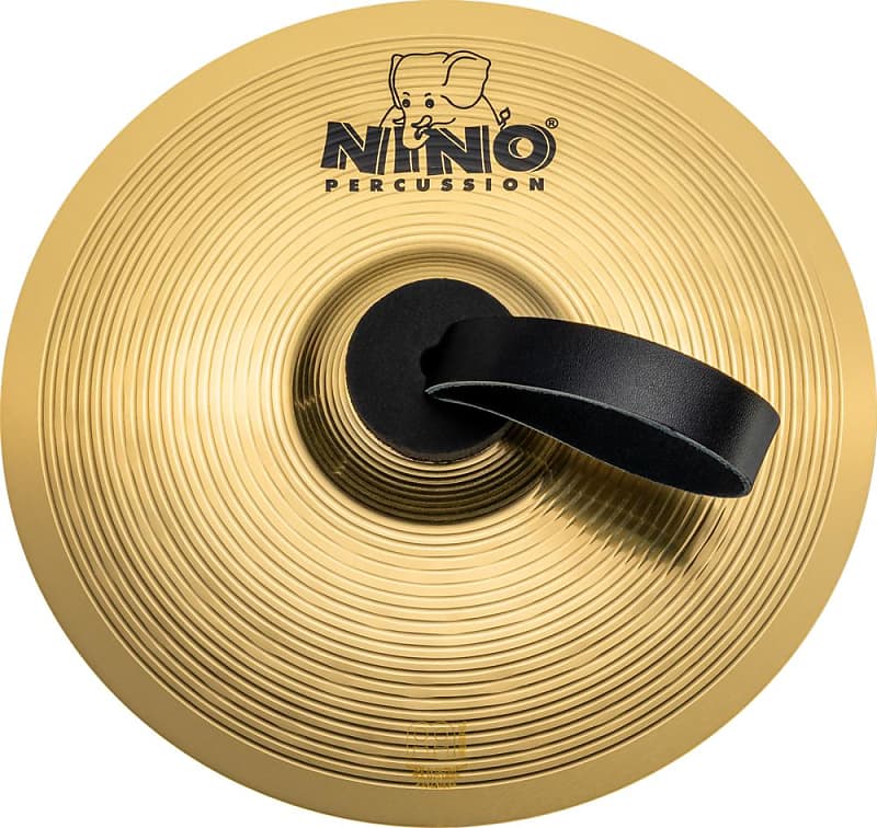 Nino 10-inch Cymbal - Brass (NINO-BR254d1) | Reverb