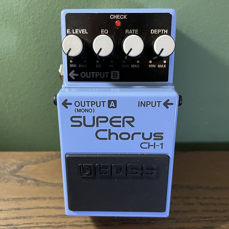 Boss CH-1 Super Chorus (Dark Gray Label) 2001 - Present - | Reverb